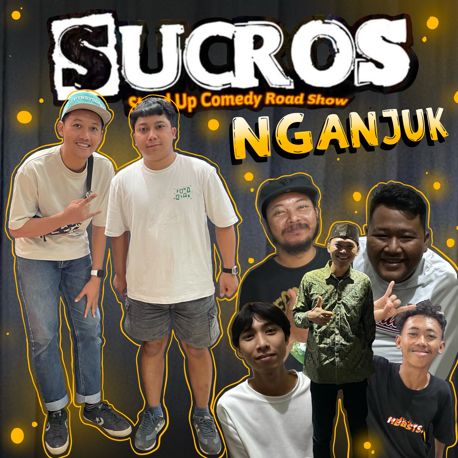 Standup Comedy Road Show Nganjuk (Sucros) – Pelopor Jasa Vector